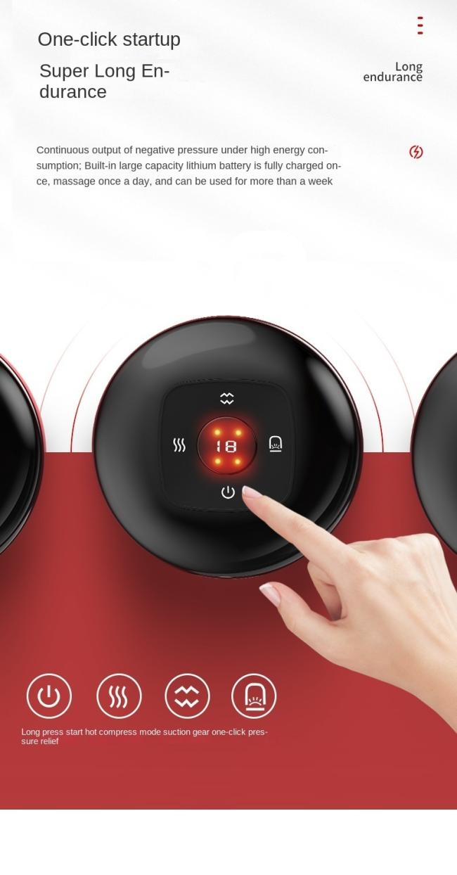 Electric Smart Massage Therapy Device Cupping Machine