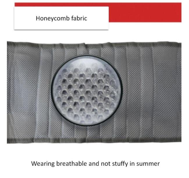 High Quality Sweat Belt Fitness Adjustable Body Slimming Neoprene Waist Trimmer Belt with Metal Straps to Support