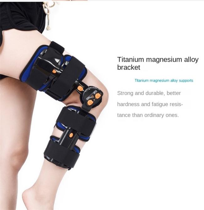 Orthopedic Hinged Knee Brace for Physical Therapy