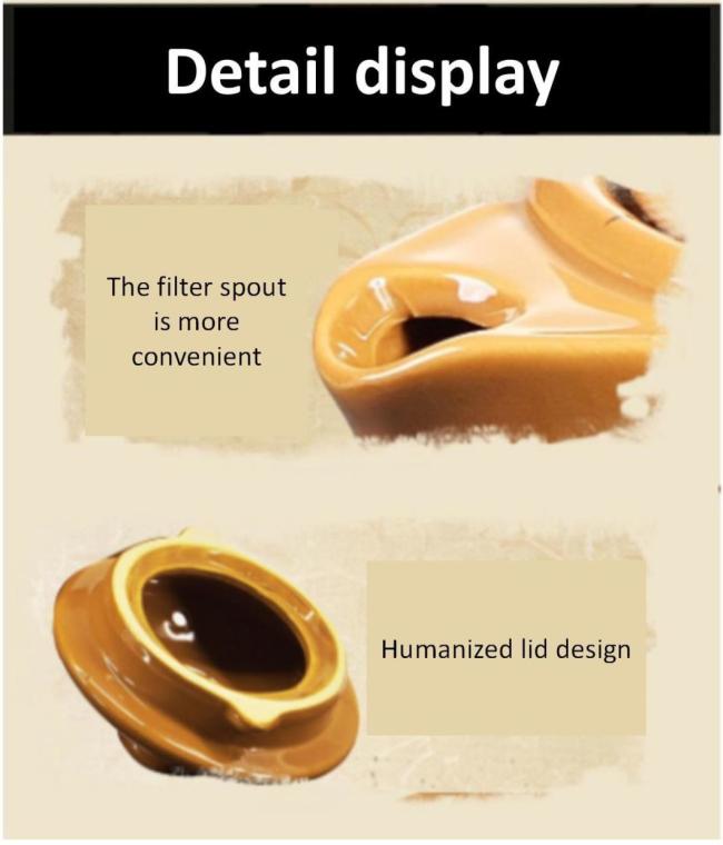 New Design Hot Soup Glass Cooking Pot Set Medical Use