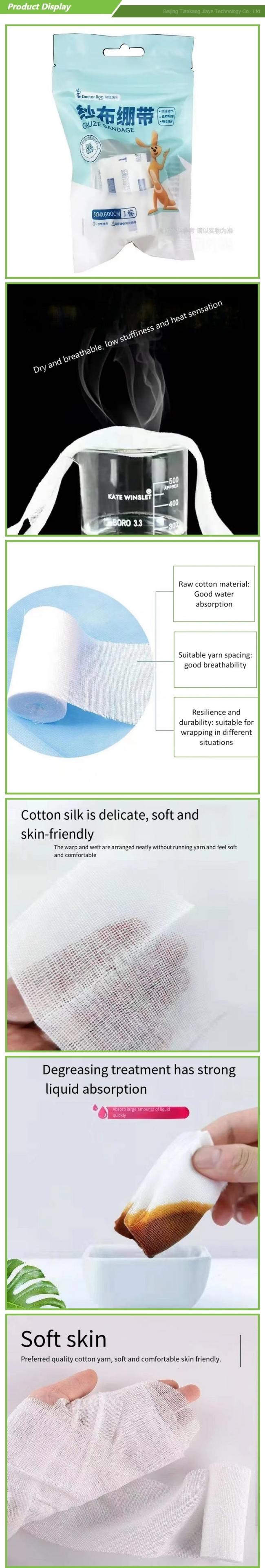 Ready to Ship Professional PBT Conforming Stretch Gauze Bandage Roll Gauze Roll Boxing Fighter Fingers Cotton Gauze Bandages