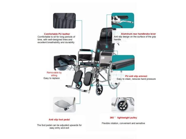 Light Active Manual Standup Wheelchair