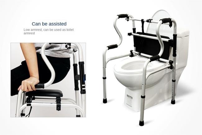 High Quality Rollator Walker with Folding Seat
