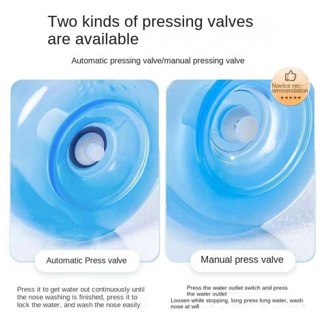 Nasal Irrigator Medical Equipment with Plastic Tips