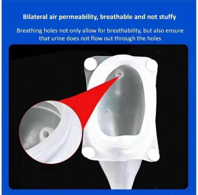 Hot Selling Portable Male Container Urine Bag for Collector External Urinary Catheters Home Use