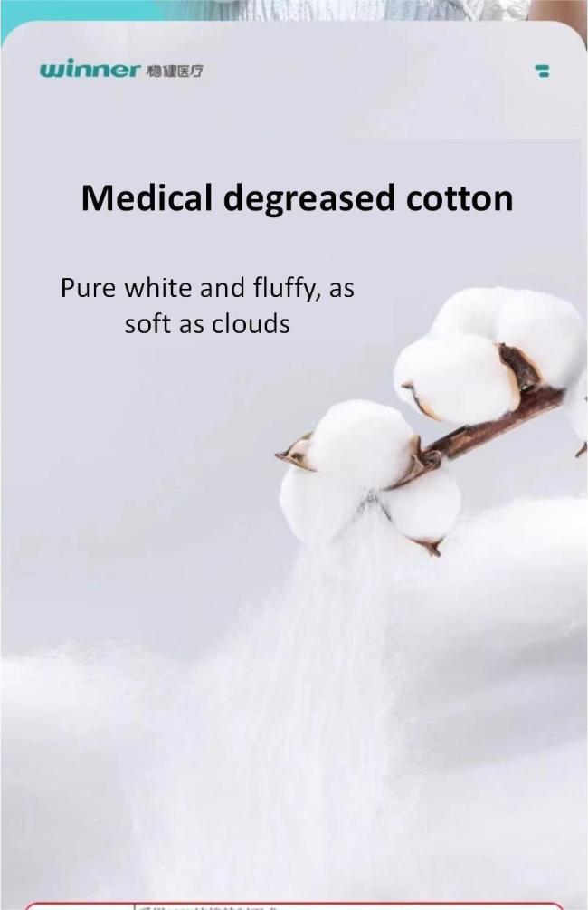 Absorbent Cotton Balls for Medical Use
