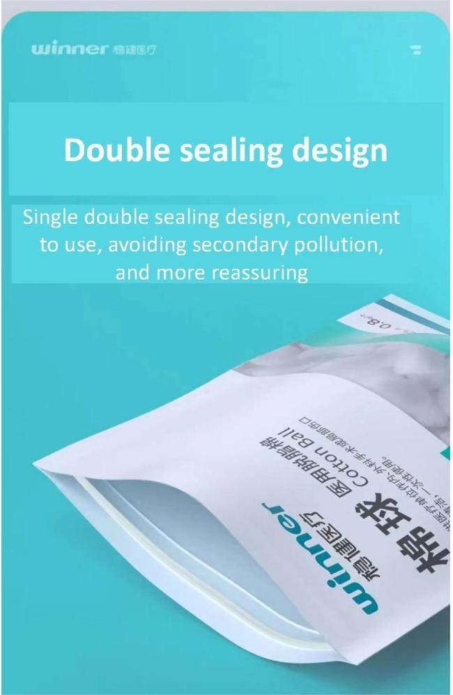 Absorbent Cotton Balls for Medical Use
