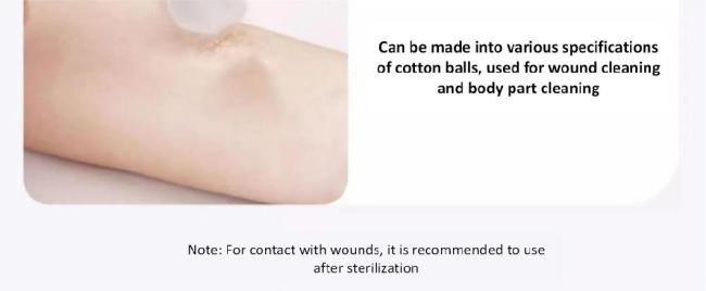 Absorbent Cotton Balls for Medical Use