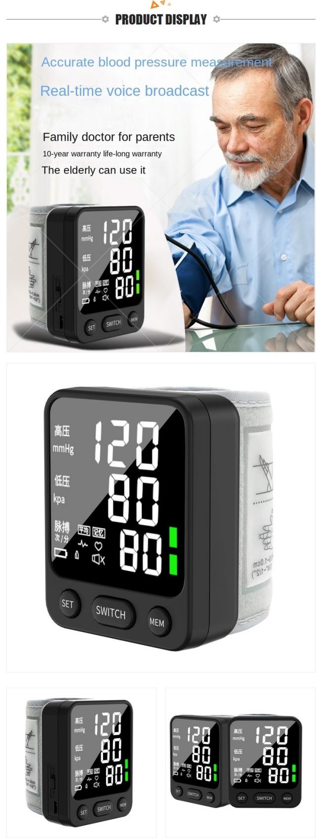 Aneroid Sphygmomanometer New Design Blood Pressure Monitor Medical Use