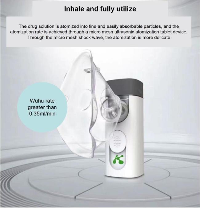 Pocket Nebulizer Electric Mesh Atomizer CE Approved
