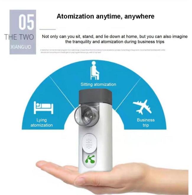 Pocket Nebulizer Electric Mesh Atomizer CE Approved