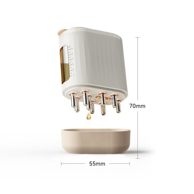 Revolutionary Scalp Solution Applicator with Root Comb