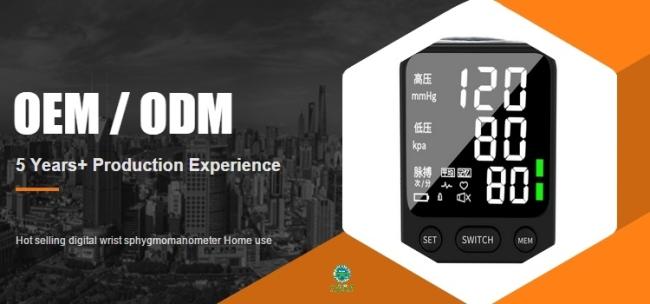 Hot Selling Digital Wrist Sphygmomanometer Micro Electronic Sphygmomanometer Air Pump Electronic Sphygmomanometer