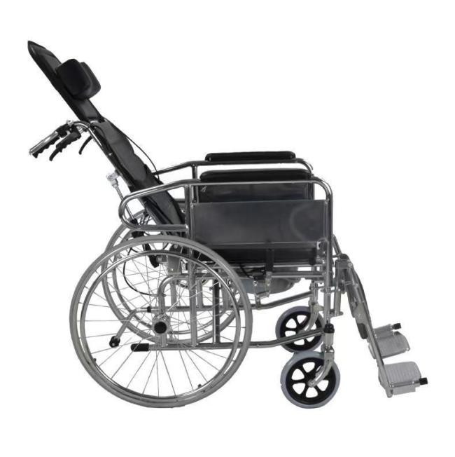 High Quality Foldable Lightweight Wheelchair Manual Folding Manual Wheelchair Suitable for Disabilities