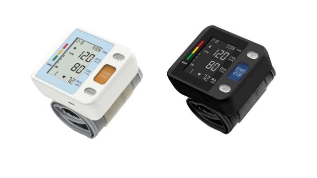 Portable Voice Activated Wrist Blood Pressure Monitor