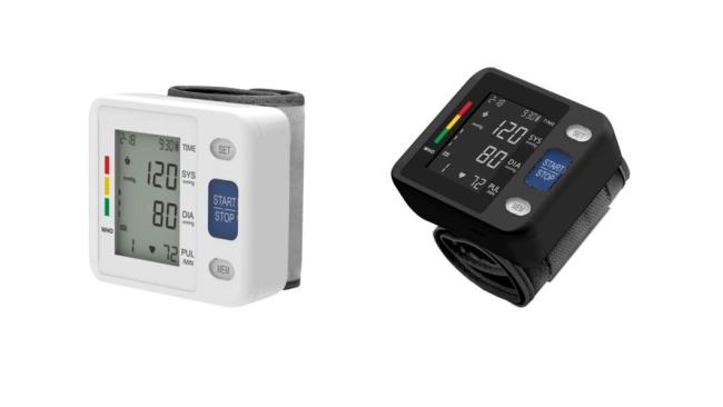 Portable Voice Activated Wrist Blood Pressure Monitor