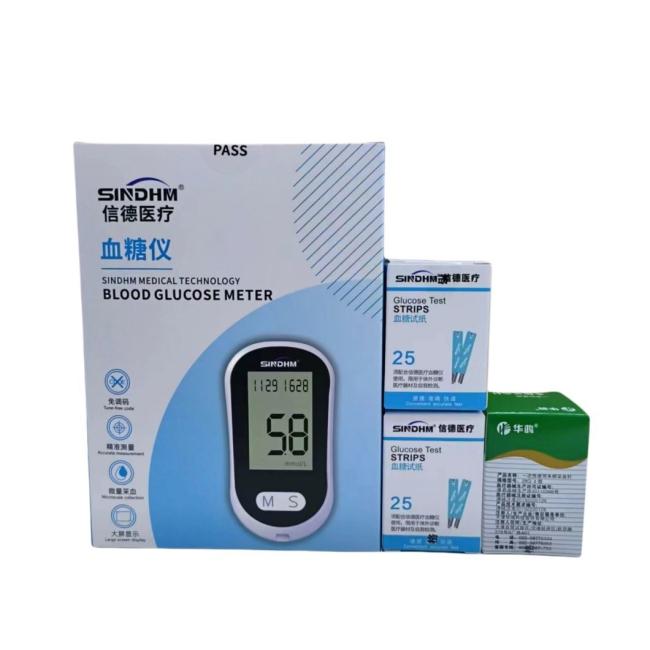 Portable Blood Glucose Monitoring Kit