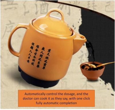 Cina Vaso automatico per la medicina tradizionale cinese Una combinazione perfetta di culture in vendita