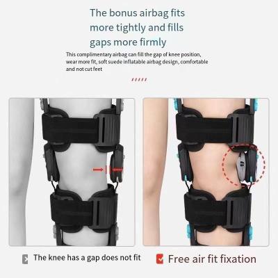 China Machinery Power Source Hinged ROM Knee Brace CE Certified Post Op Knee Support Orthosis for sale