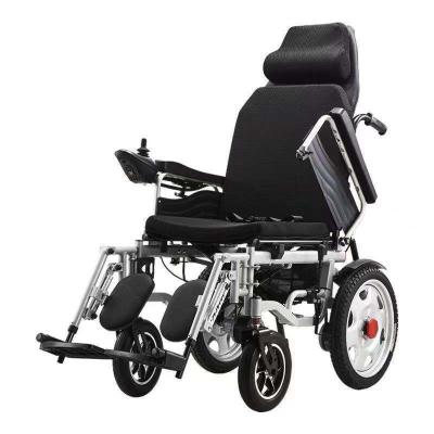 China Professional 250W*2 Joystick Controller Wheelchair Foldable and Portable for Home for sale