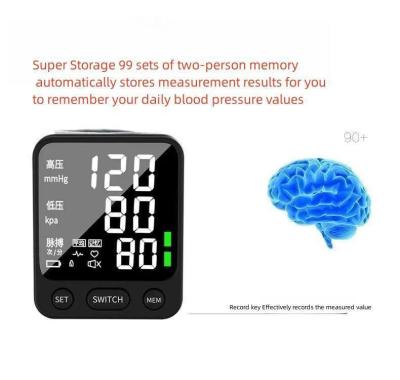China Intelligent Voice Heart Rate Monitor Electric Power Source Show Time and Date Performance for sale