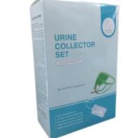 China Disposable 2000ml Pull-Push Type Urine Collection Bag Silicone CE Certified for sale