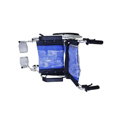 China Rehabilitatietherapie rolstoel 20 inch lichtgewicht veelzijdige functionaliteit handleiding Te koop