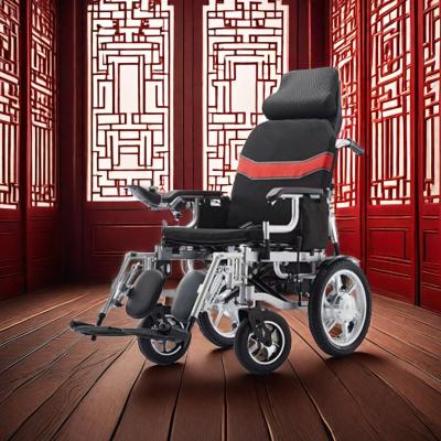 China 2024 Opvouwbare elektrische rolstoel voor gehandicapten Te koop
