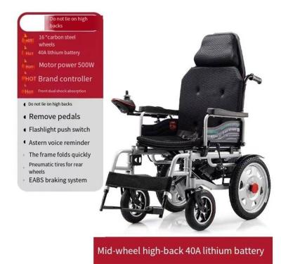 China 24V Spanning Dehao Geen rolstoelen Elektrisch voor medisch gebruik 108*67*91cm Afmetingen Te koop