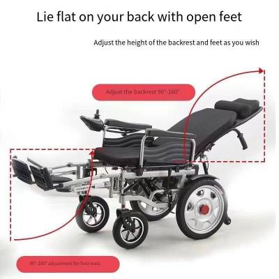 China Steel Folding Power Foldable Electrical Standing up Hospital Wheelchair for Medical for sale