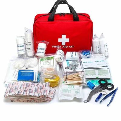China Essential Supplies Oxford Travel First Aid Kit with Simple Style and Convenience for sale