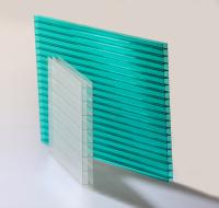 China Colored Hollow Cellular Polycarbonate Panels For Greenhouse Roofing for sale