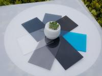 China Heat Resistant Polycarbonate Solid Sheet 1220x2440mm Customised In Size And Colour for sale