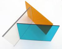 China Heat Resistant Polycarbonate Solid Sheet 1220x2440mm Customised In Size And Colour for sale