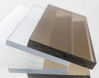 China PC Polycarbonate Solid Sheet UV Coating Fire Resistant 0.8mm-20mm Roofing Sheet for sale