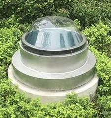 Cupola per lucernario in policarbonato per camper Cupola rotonda trasparente per lucernario
