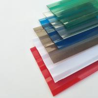 China PC Sheet Frosted Corrugated PC Sheet Mini Corrugated Polycarbonate Sheet for sale