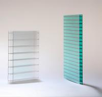China Colored Polycarbonate Hollow Sheet Cellular Polycarbonate Sheet For Roofing Greenhouse for sale