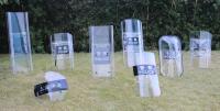 China PC Anti Riot Shield Transparent Polycarbonate Shield Security Protection Equipment for sale