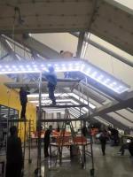 China Tansparent 10mm Polycarbonate Sheet Light Diffusion Plate For Lighting Use for sale