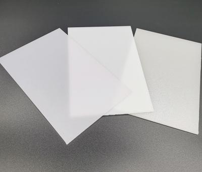 China PC Light Diffusing Polycarbonate Transparent Customized Size Board LED Sheet for sale