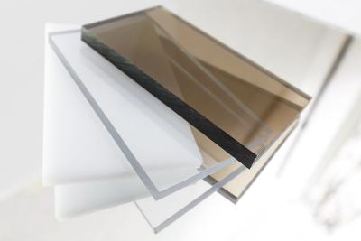 Cina Dimensione del PC del pannello di copertura in lamiera solida colorata in policarbonato 4x8 piedi su misura in vendita