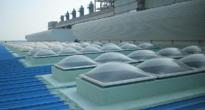 Cina Copertura per l'illuminazione del tetto del lucernario a forma di cupola in policarbonato PC da 4 mm 6 mm in vendita