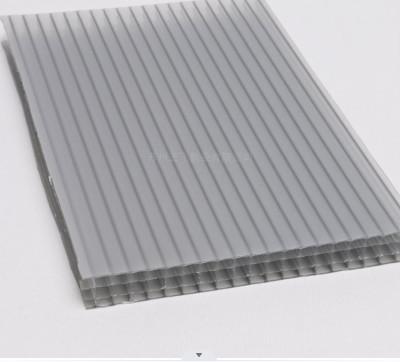 China 6 mm transparant hol polycarbonaat paneel dakplaat broeikasplaat Te koop