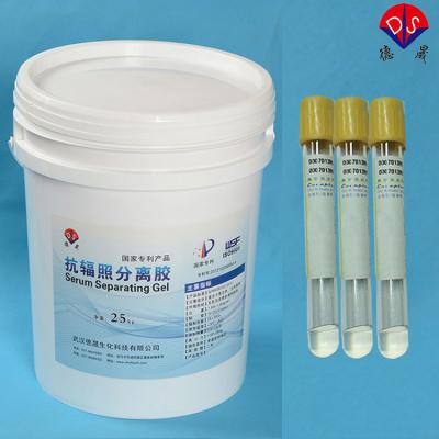 China Serum Separating Gel In Blood Collection Tube for sale