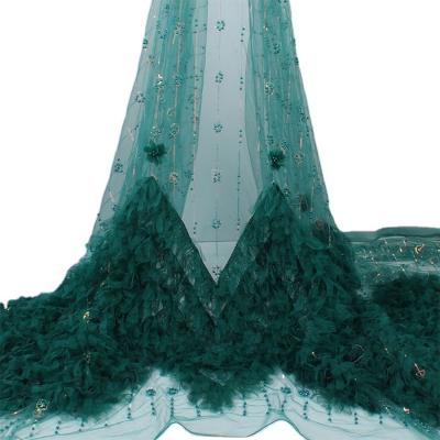 China home textiles  price stocks available sequin faux beaded trimming feather fabric bohomeian backdrop ostrich feather fabr for sale