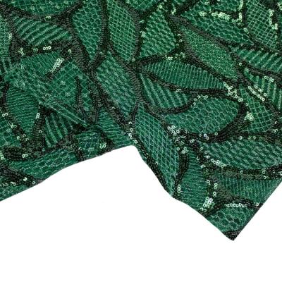 China Cheap Wholesale China Factory 3mm Embroidered Mesh Sequin Fabric Hot Sale Dress Style for sale