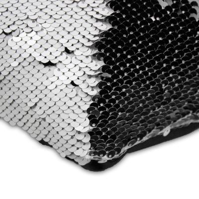 China 2021 Factory Direct Selling Hot Sale  reversible  Sequin Fabric Pillow Case Raw Material for sale
