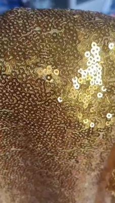 China Stage Layout Fabric Wedding Background Sequin Fabric Performance Clothing Fabric for sale