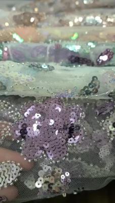 China Decoration Accessories African Lace Embroidery Lace Fabric girl princess dress christmas print for sale